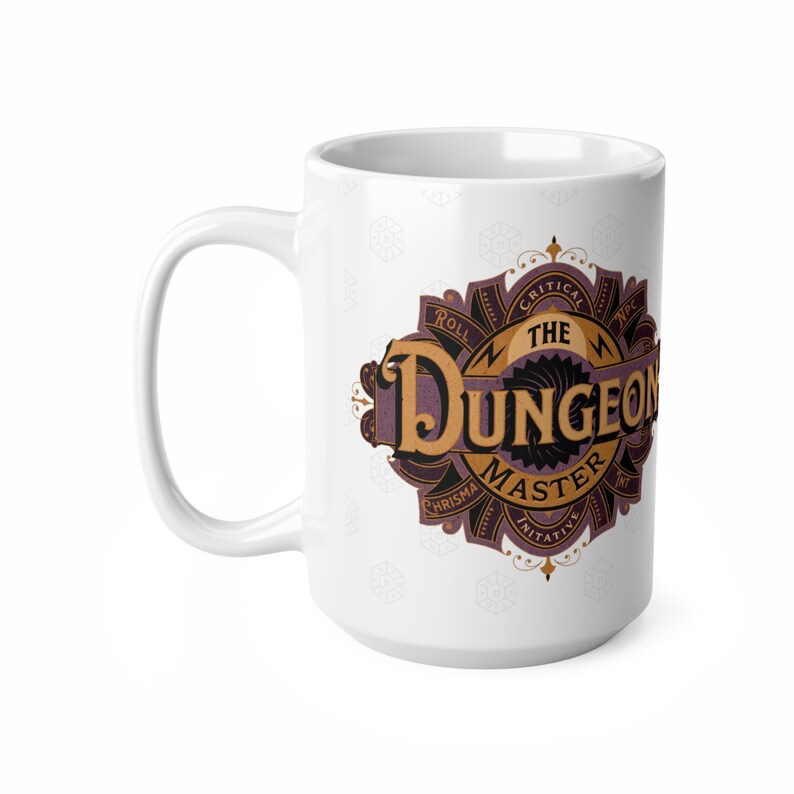 Dnd DM Dungeon Game Master Mug Cup Table Top Gamer Gift - Etsy
