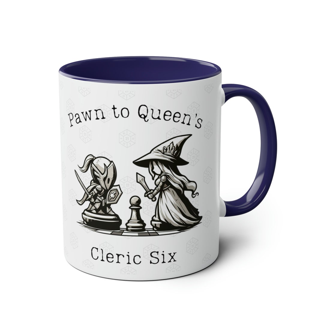 Gale BG3 Pawn to Queens Cleric Dnd Chess Mug for Fans of - Etsy