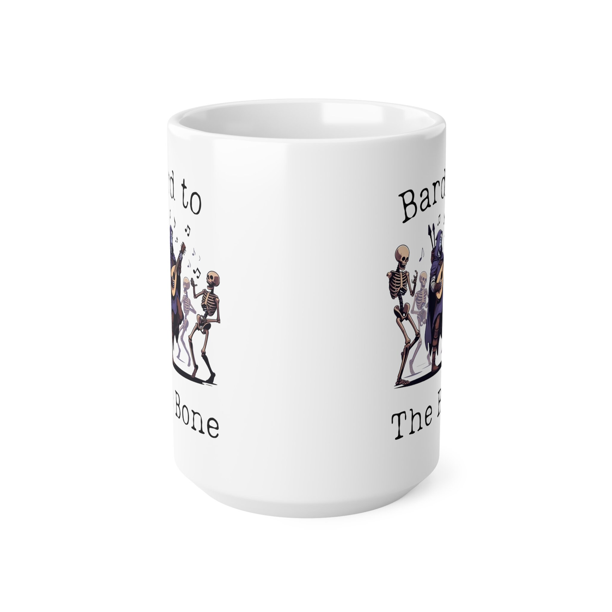 Dnd Mug Coffee Cups, 11oz, 15oz Bard to the Bone Gift for Dungeon Game ...