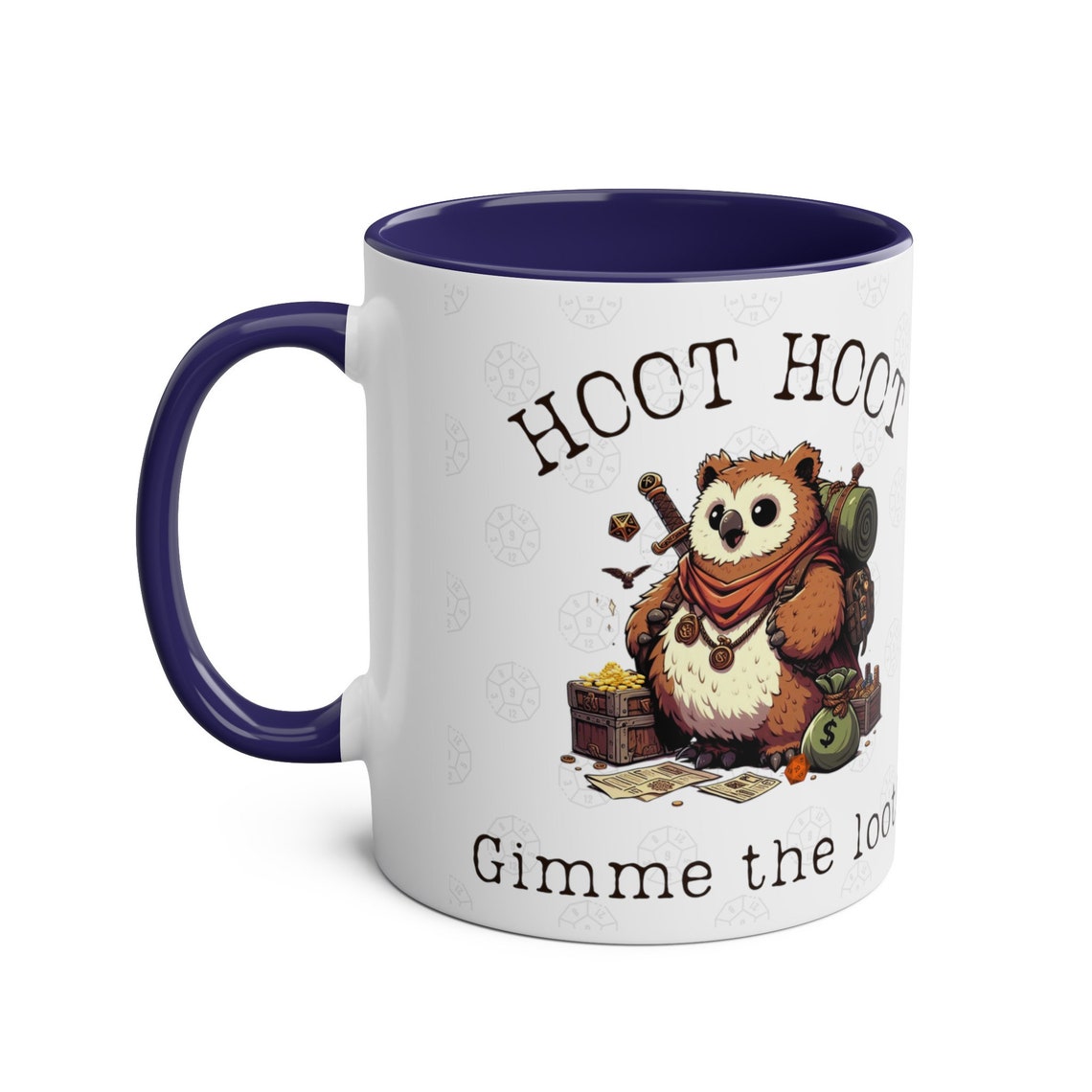 Owlbear Hoot Hoot Mug: BG3 Dungeons and Dragons Gift - Etsy