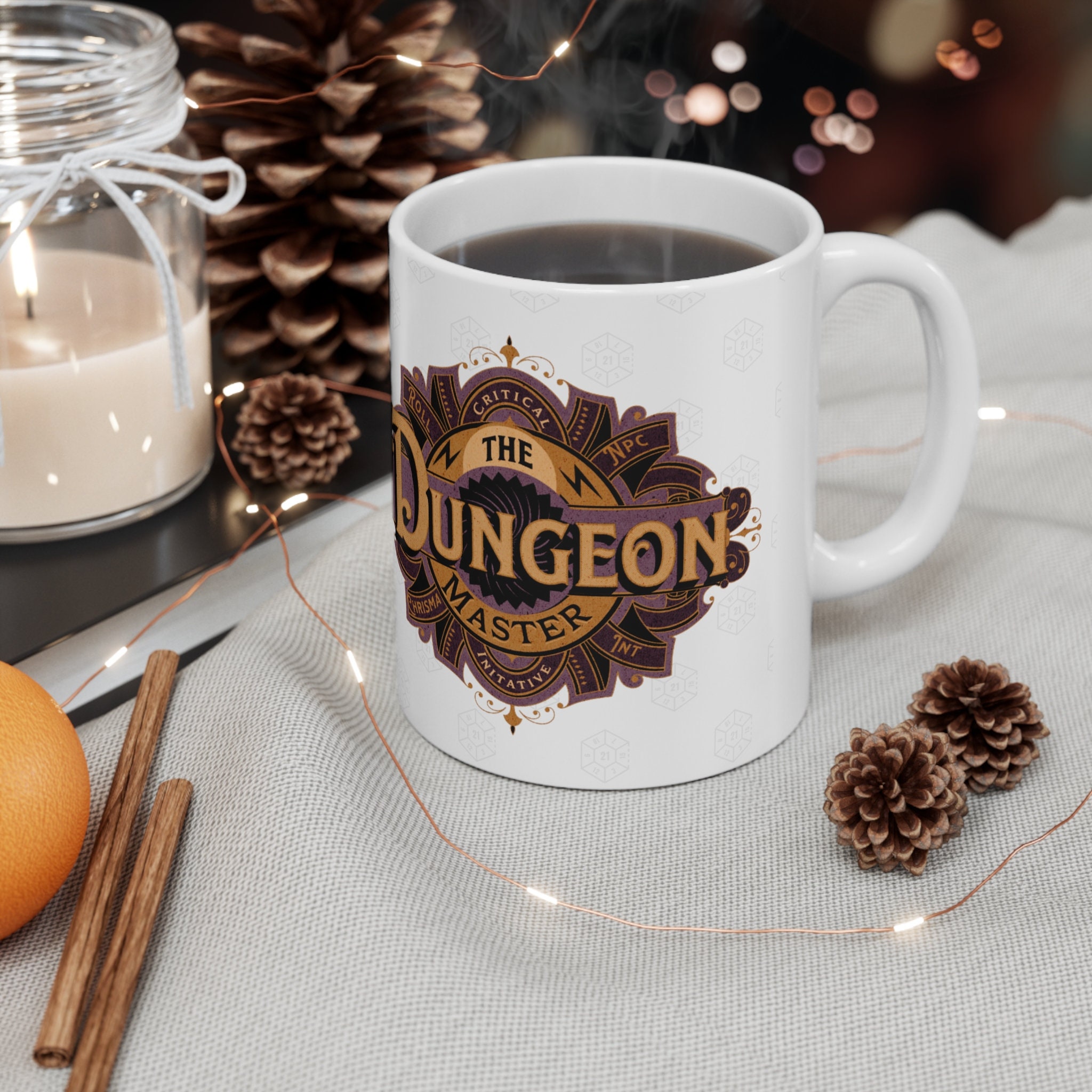 Dnd DM Dungeon Game Master Mug Cup Table Top Gamer Gift - Etsy