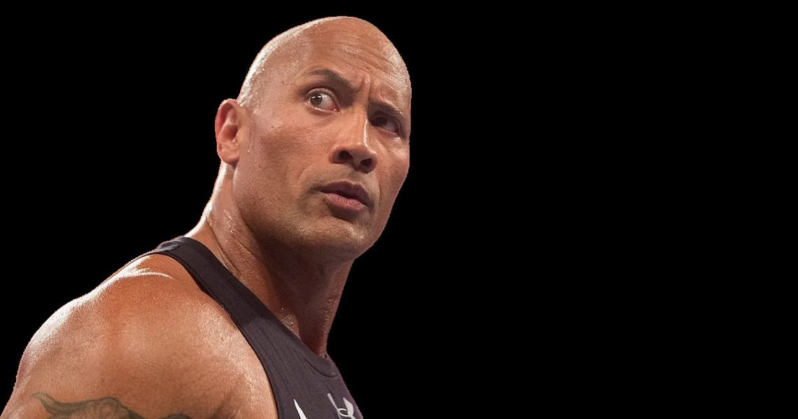 Dwayne Johnson the Rock Svg WWE Superstar Dwayne Johnson Template ...