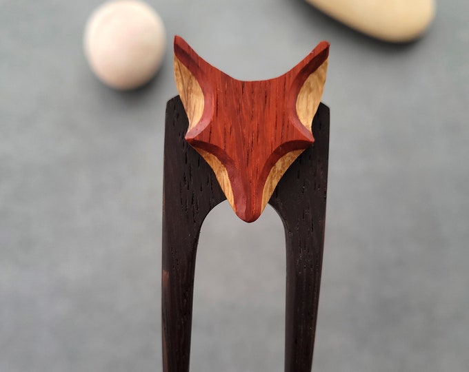 Rose Gold Fox Bobby Pins Fox Hair Pins Woodland Hair Pin Set Forest ...