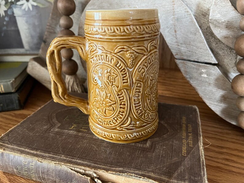 Vintage German Beer Stein - Etsy