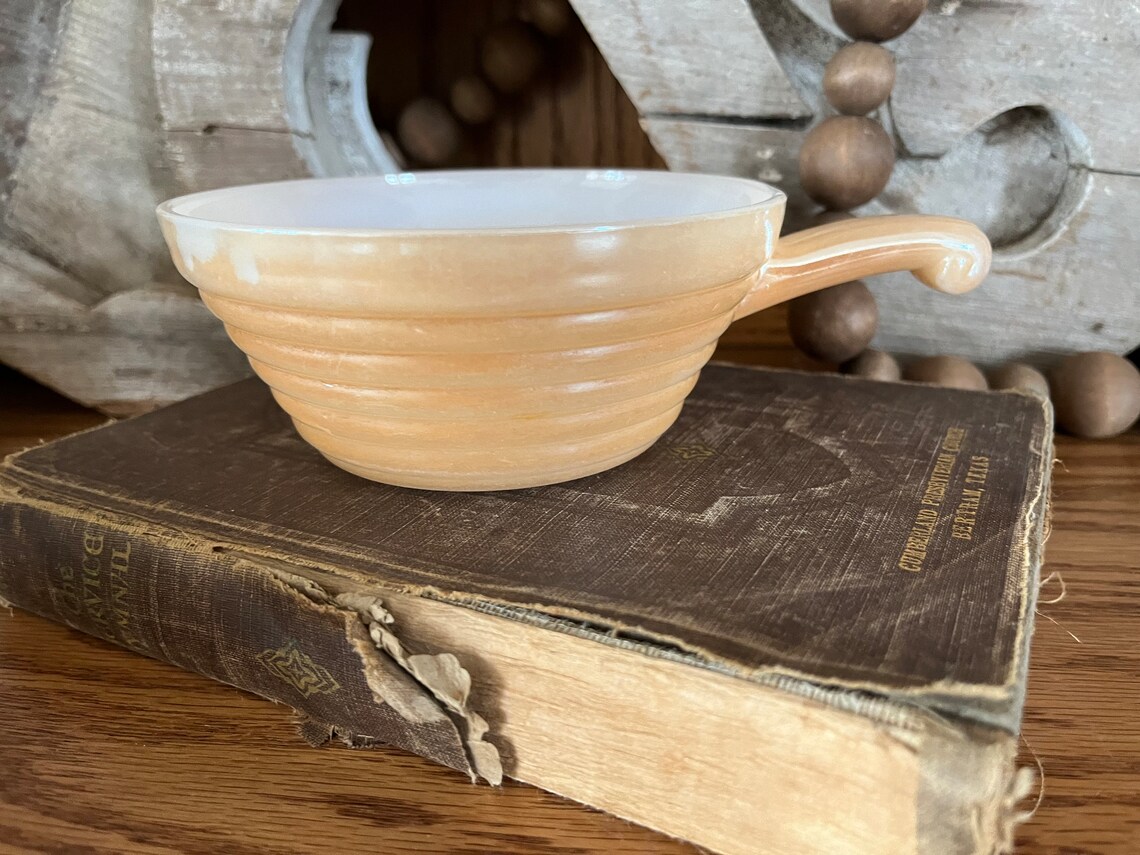 Vintage Fireking Bee Hive Bowls - Etsy