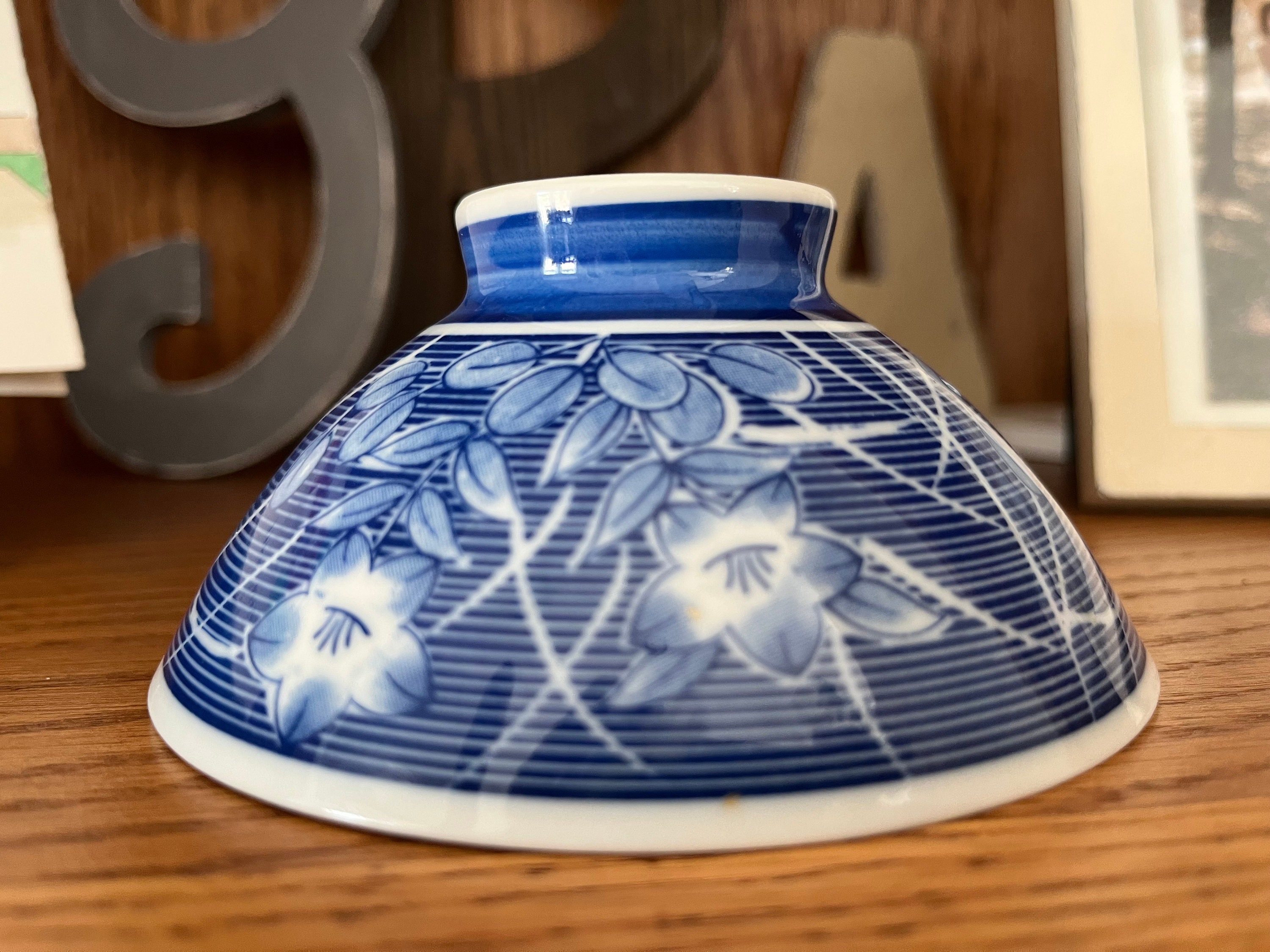 Vintage Japanese Porcelain Rice Bowls - Etsy