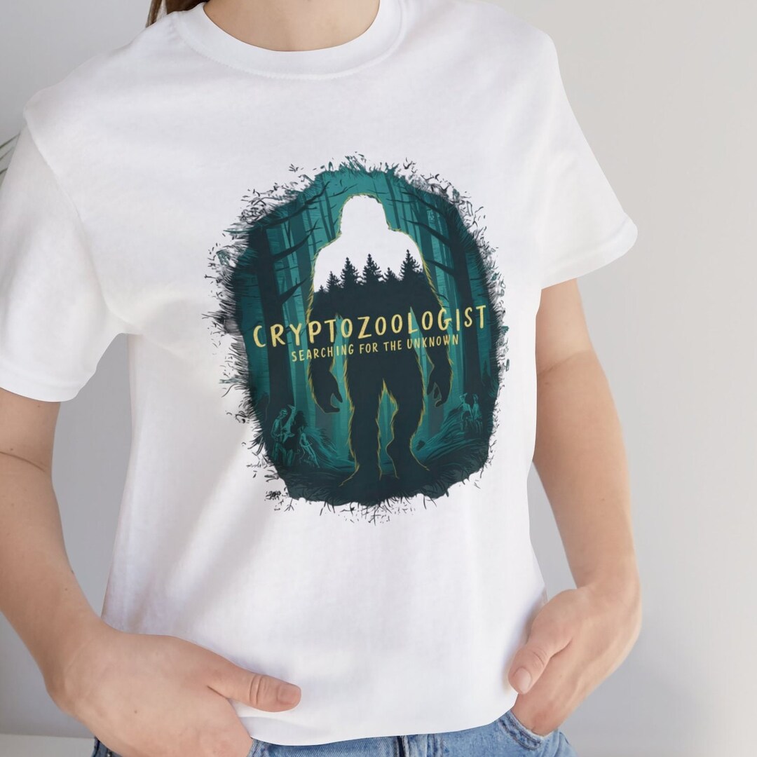 Cryptids Shirt, Cryptozoology T-shirt, Bigfoot Shirt, Cryptid Creatures ...