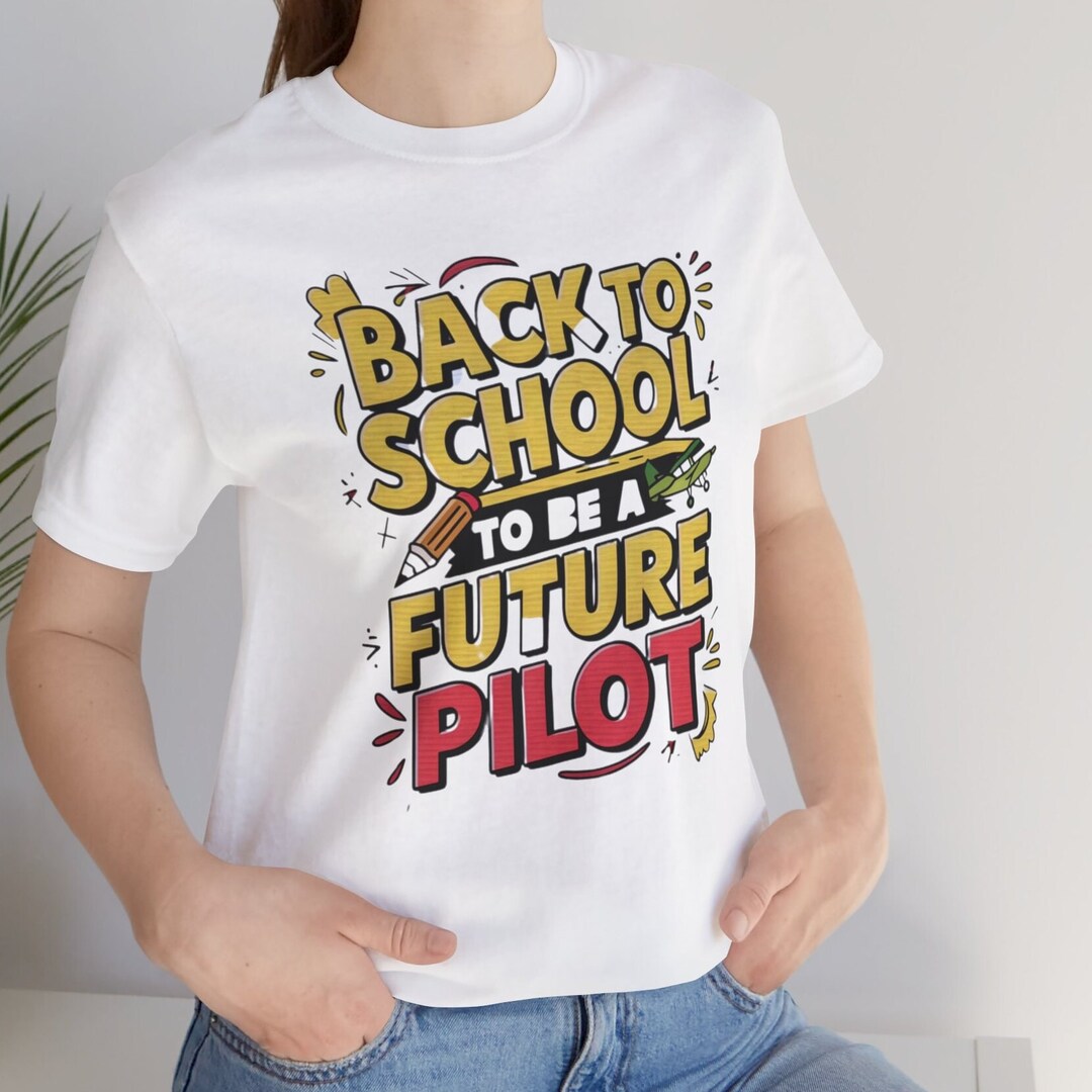 Flight School Shirt, Pilot in Training Shirt, Gift for Pilot, Aviation ...