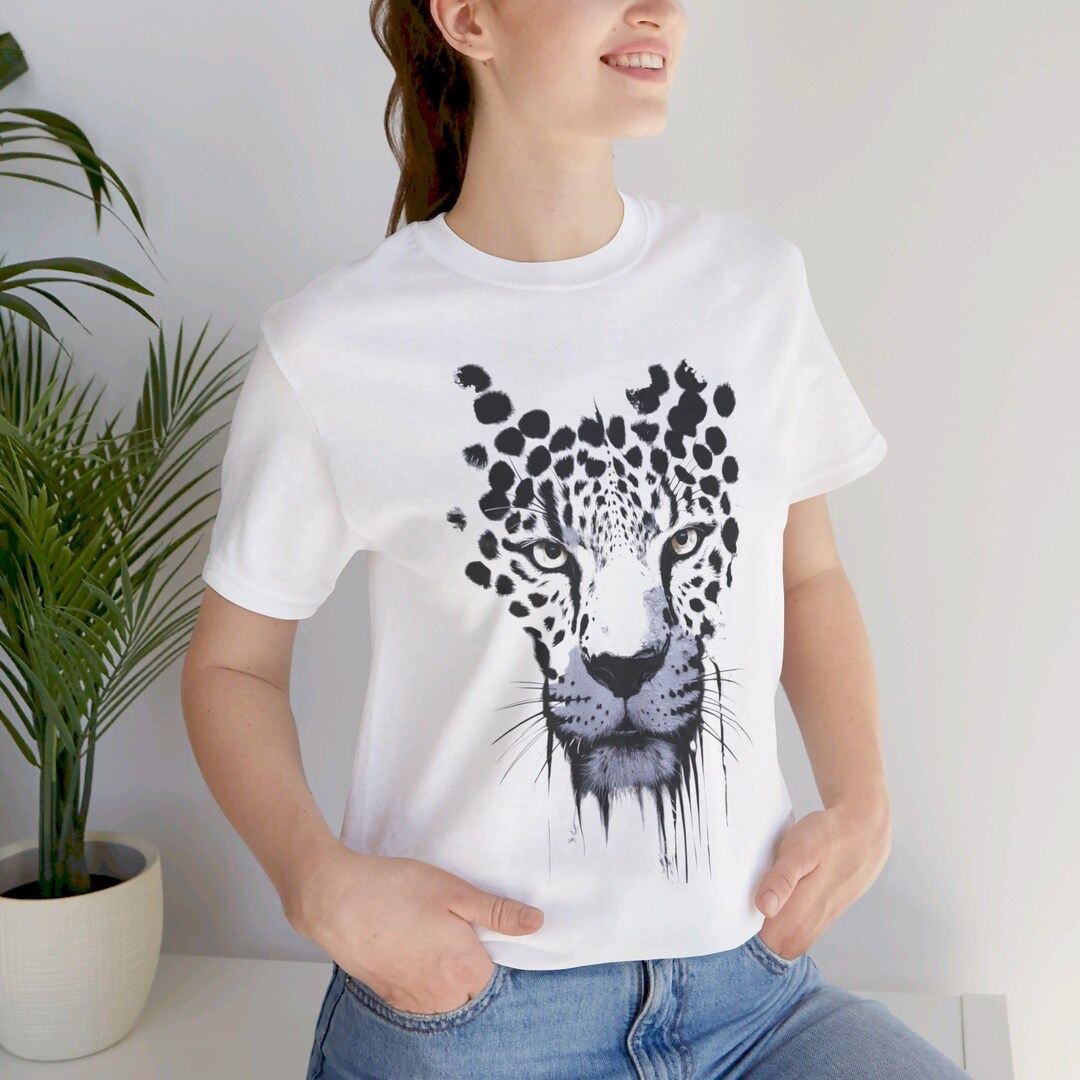 Snow Leopard Shirt, Leopard Shirt, Leopard Tshirt, Cheetah Shirts ...