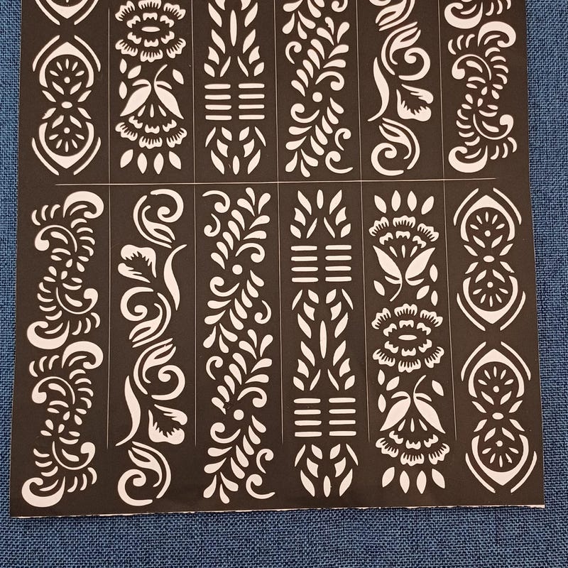 Henna Tattoo Sticker Pack - Etsy UK