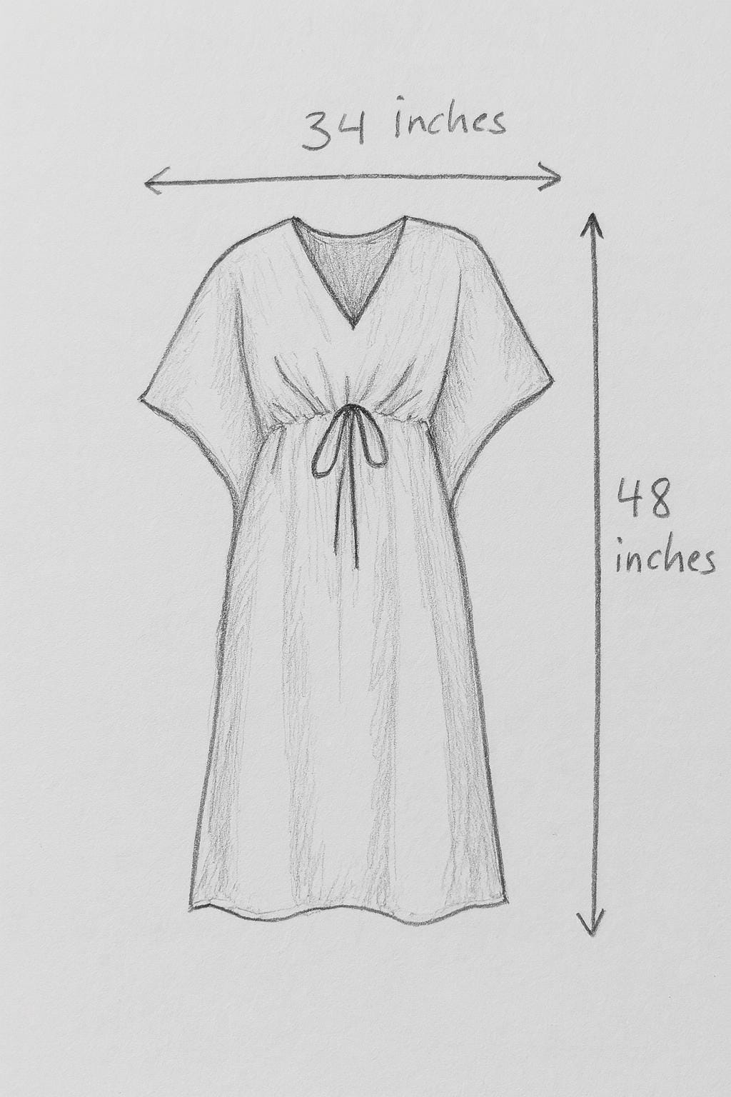 Cotton Tie Dye Design Kaftan Dress, One Size Boho Relaxed Maxi - Etsy
