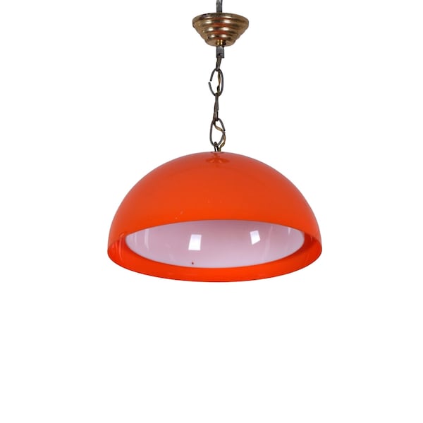 Orange Ceiling Light - Etsy