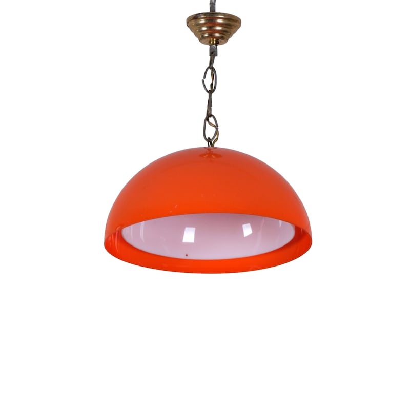 Orange Ceiling Light - Etsy