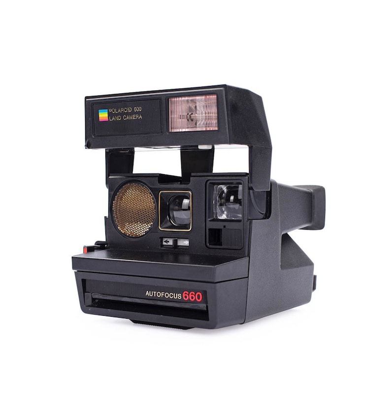 Polaroid Autofocus 660 Camera 1990s / Polaroid 600 Land Camera ...
