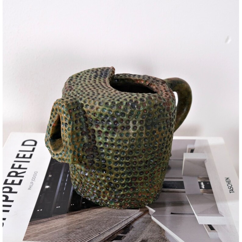 Fine Art Handmade Ceramic Vase / Hand-painted Ceramic Jug, Unique ...