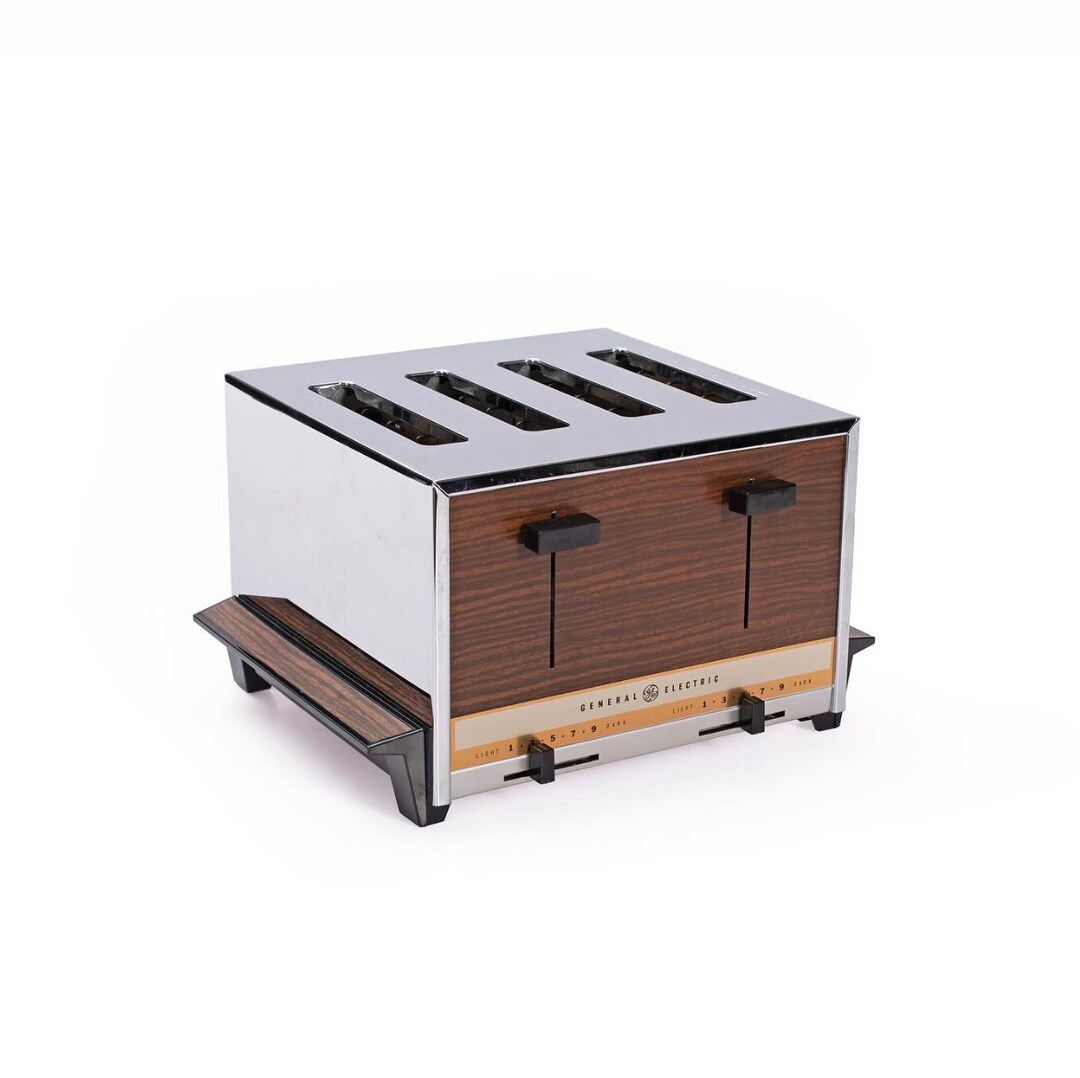 Vintage 1970s General Electric Toaster / Vintage Kitchen Decor, Old ...