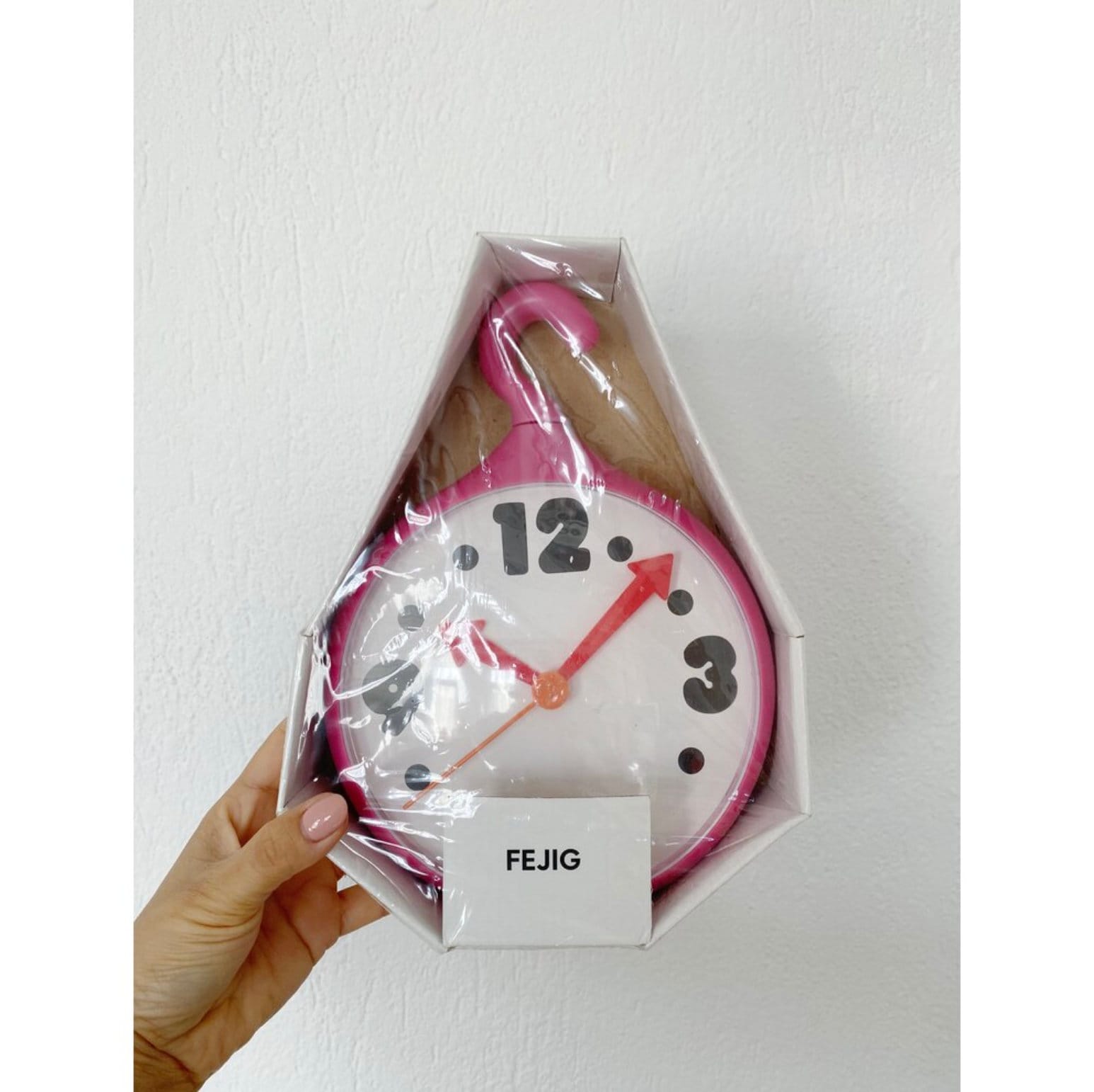Vintage Ikea Fejig Pop Art Clock / Space Age Wall Clock, Retro Calendar ...