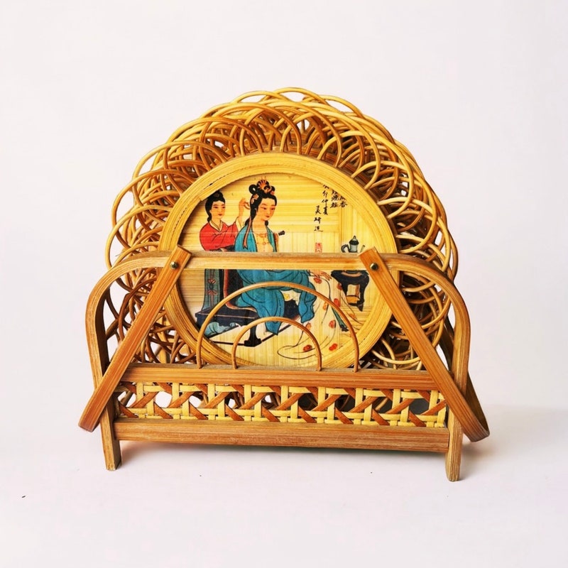 Japanese Design Coasters - Etsy