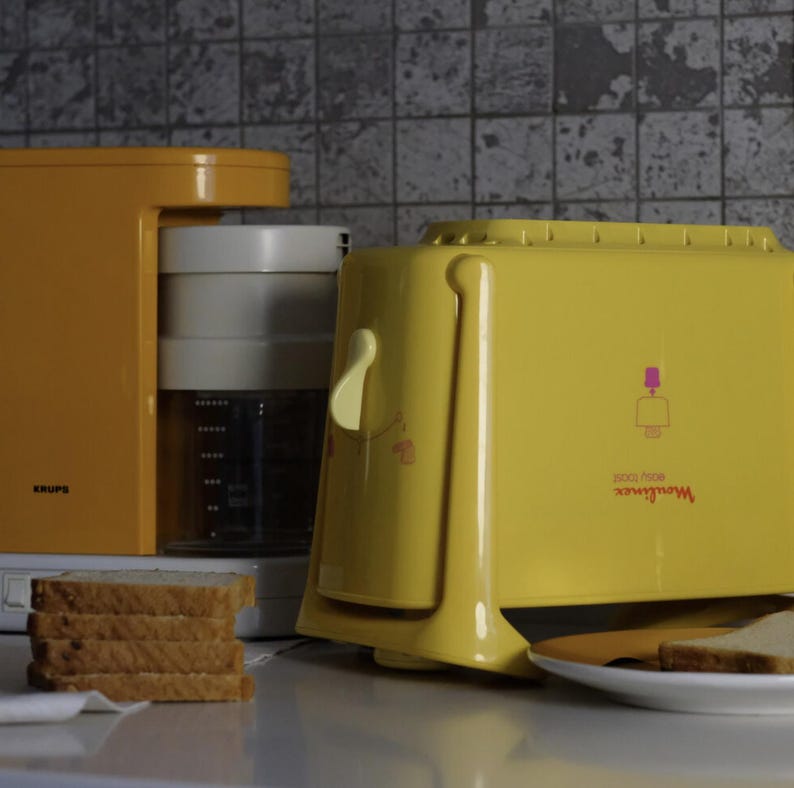Vintage Moulinex Easy Toast Toaster / Vintage Kitchen Decor, Old ...