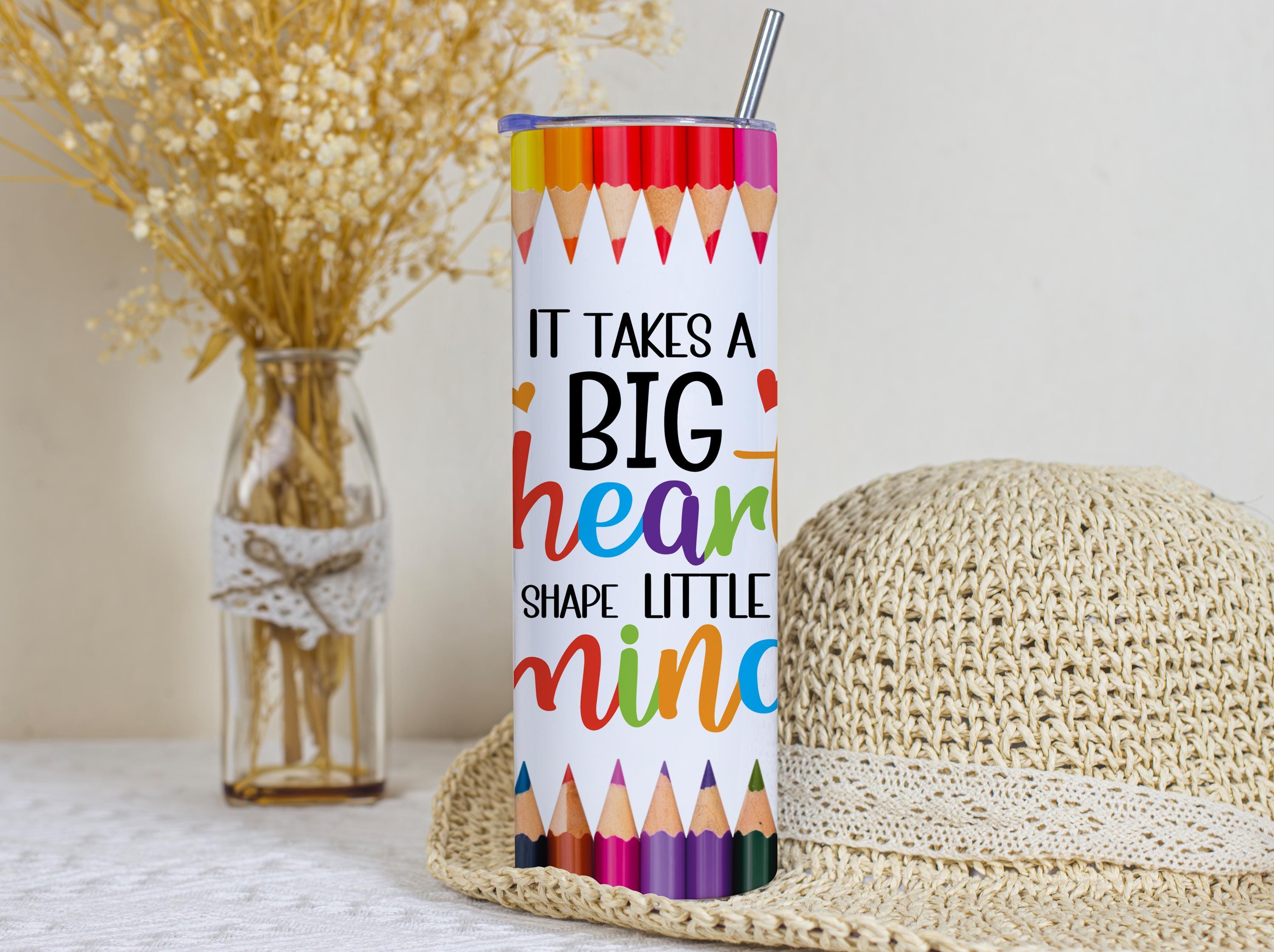 Teacher Tumbler Wrap Seamless Sublimation Teacher Appreciation Design ...