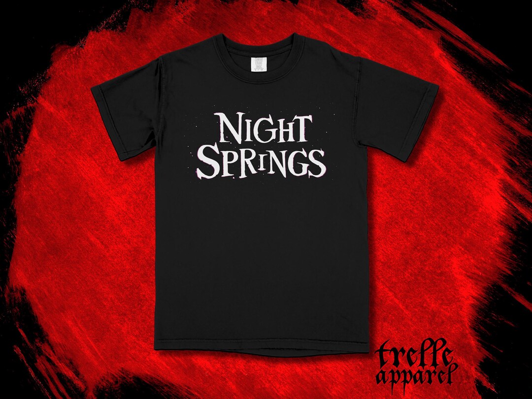 Night Springs T-shirt, Alan Wake 2 Video Game Merch Tee, Bright Falls ...