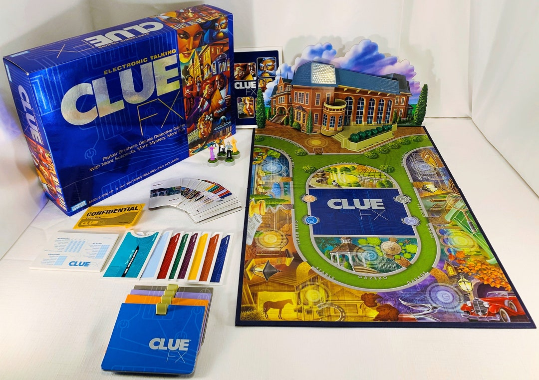 2003 Clue Fx Game by Parker Brothers Complete/working in Great ...