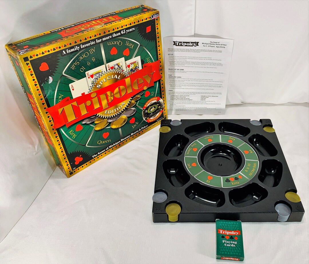 2000 Tripoley Special Edition Game by Cadaco Complete Great - Etsy