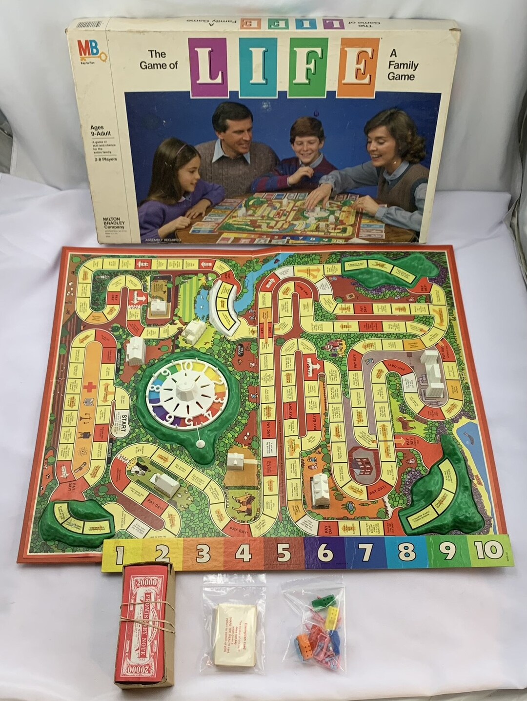 1985 Game of Life Board Game by Milton Bradley Complete Great - Etsy