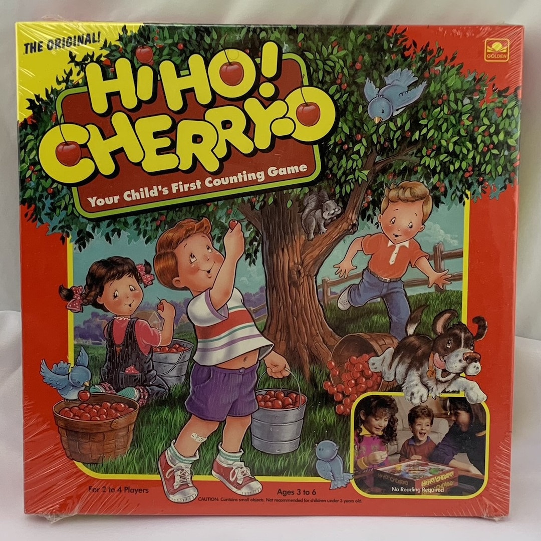 1992 Hi Ho Cherry O Game by Golden Brand New Sealed FREE - Etsy