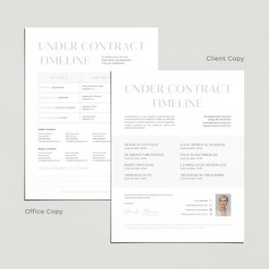 Real Estate Agent Template Bundle: Listing Report, Vendors (canva ...