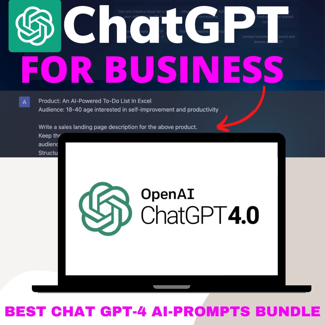 Chat GPT Prompts Bonus Chat GPT 4 Prompt Bundle: Resell Rights ...