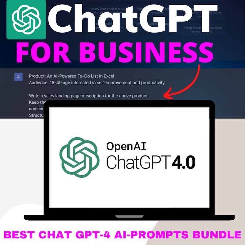 Chat GPT Prompts Bonus Chat GPT 4 Prompt Bundle: Resell Rights, Commercial Use, Make Money ...