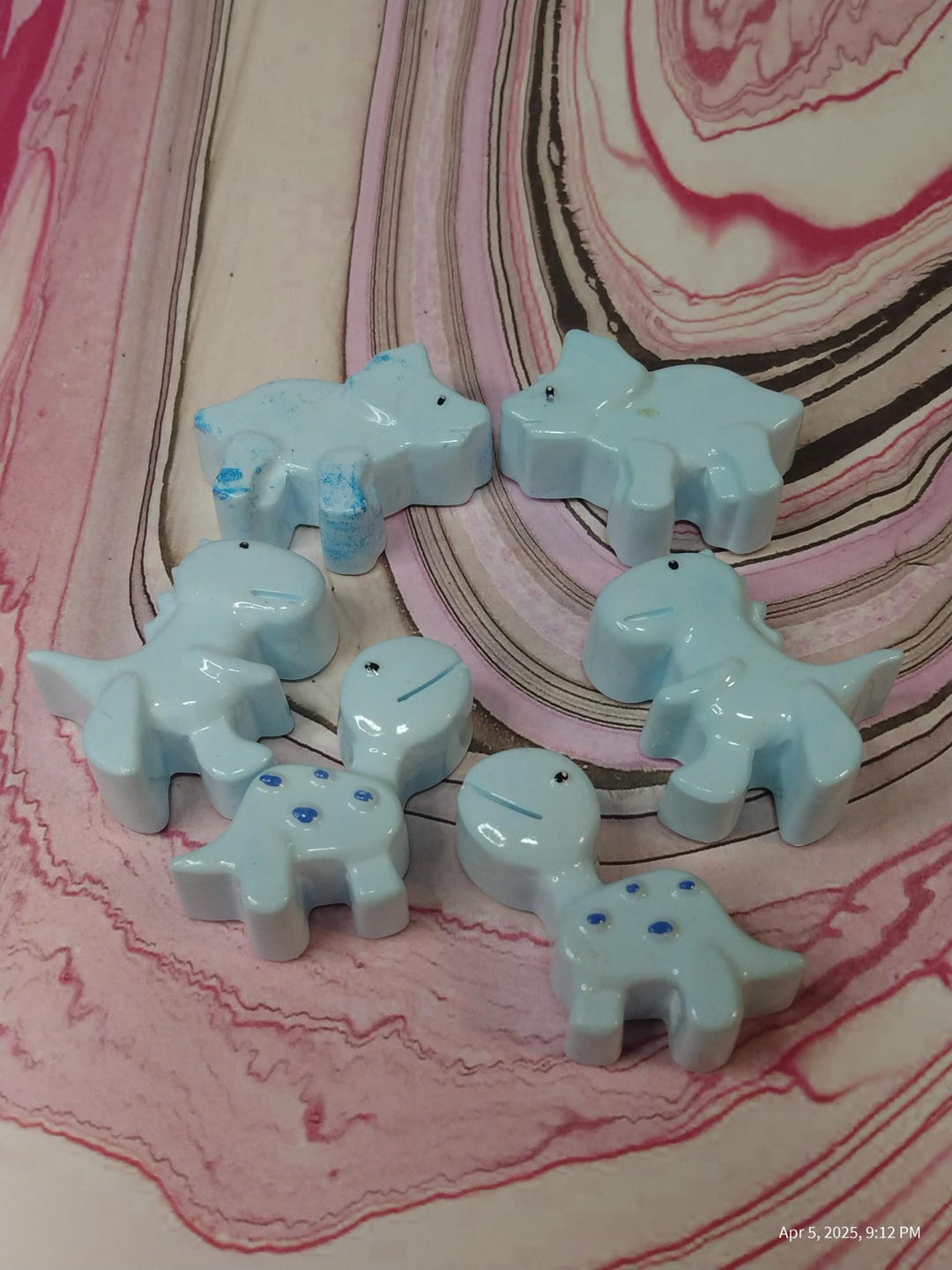 Dino Magnets Set of 6 - Etsy