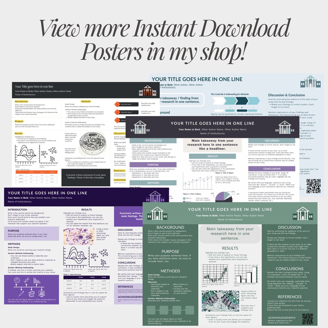 Yellow Academic Poster Template A0, Powerpoint Template for Scientific ...