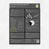 Dark Blue Academic Poster Template A0, Powerpoint Template for ...