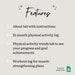 Physical Activity Log, Fitness Tracker Google Sheets (digital Download ...