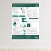 Green Vertical Academic Poster Template A0, Powerpoint Template for ...