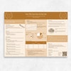 Dark Blue Academic Poster Template A0, Powerpoint Template for ...