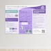 Purple Teal Academic Poster Template A0, Powerpoint Template for ...