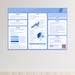 Blue Academic Poster Template, Scientific Conference Powerpoint (PPTX ...