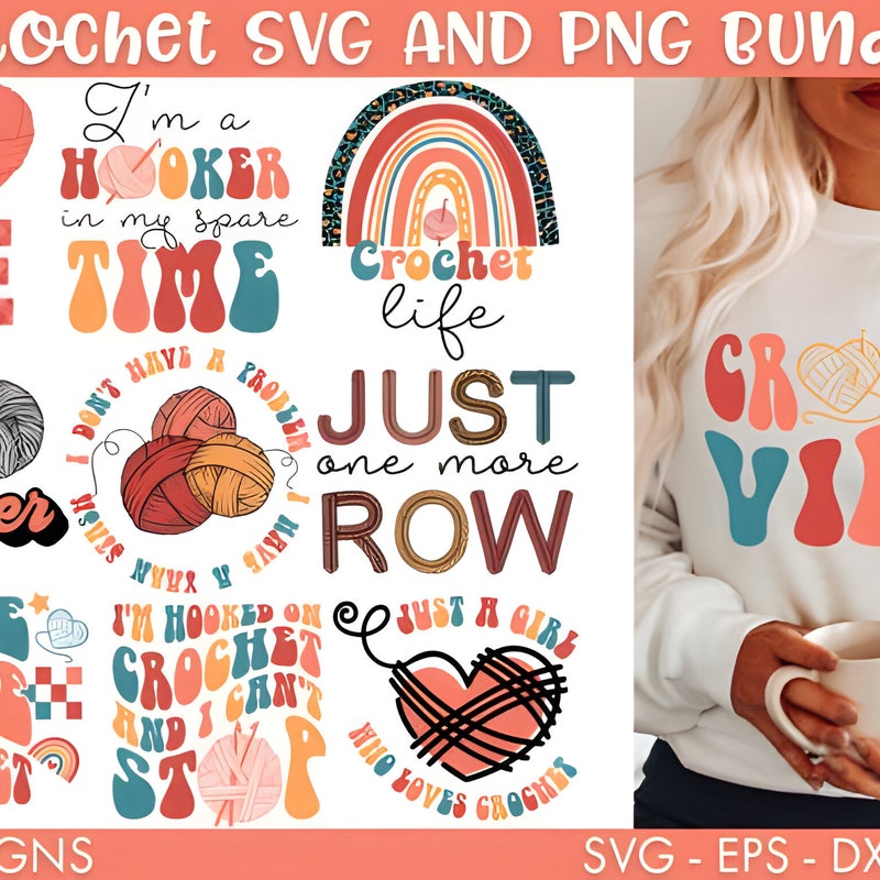 Crochet Svg - Etsy