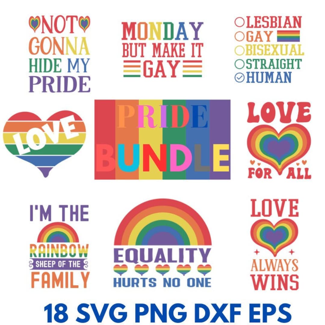 Gay Pride Svg, Pronouns Svg, Trans Png, LGBTQ Svg, LGBTQ Pride Png ...