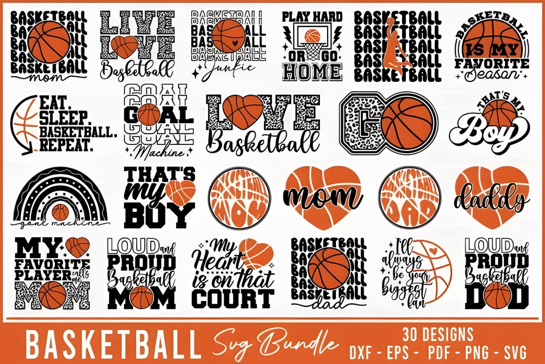 Basketball Svg Bundle, Basketball Quotes Svg, Basketball Fan Svg, Fan ...