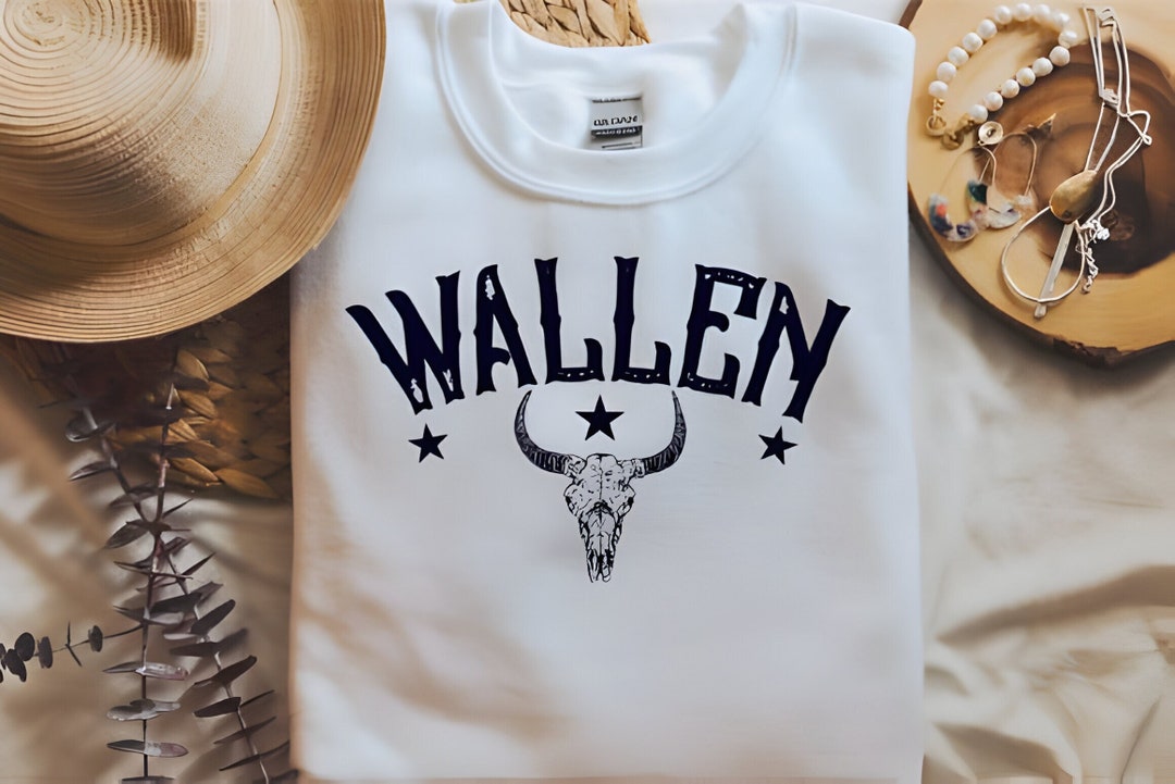 Retro Wallen Bull Skull Svg, Wallen Bull Skull Distressed Png, Digital ...
