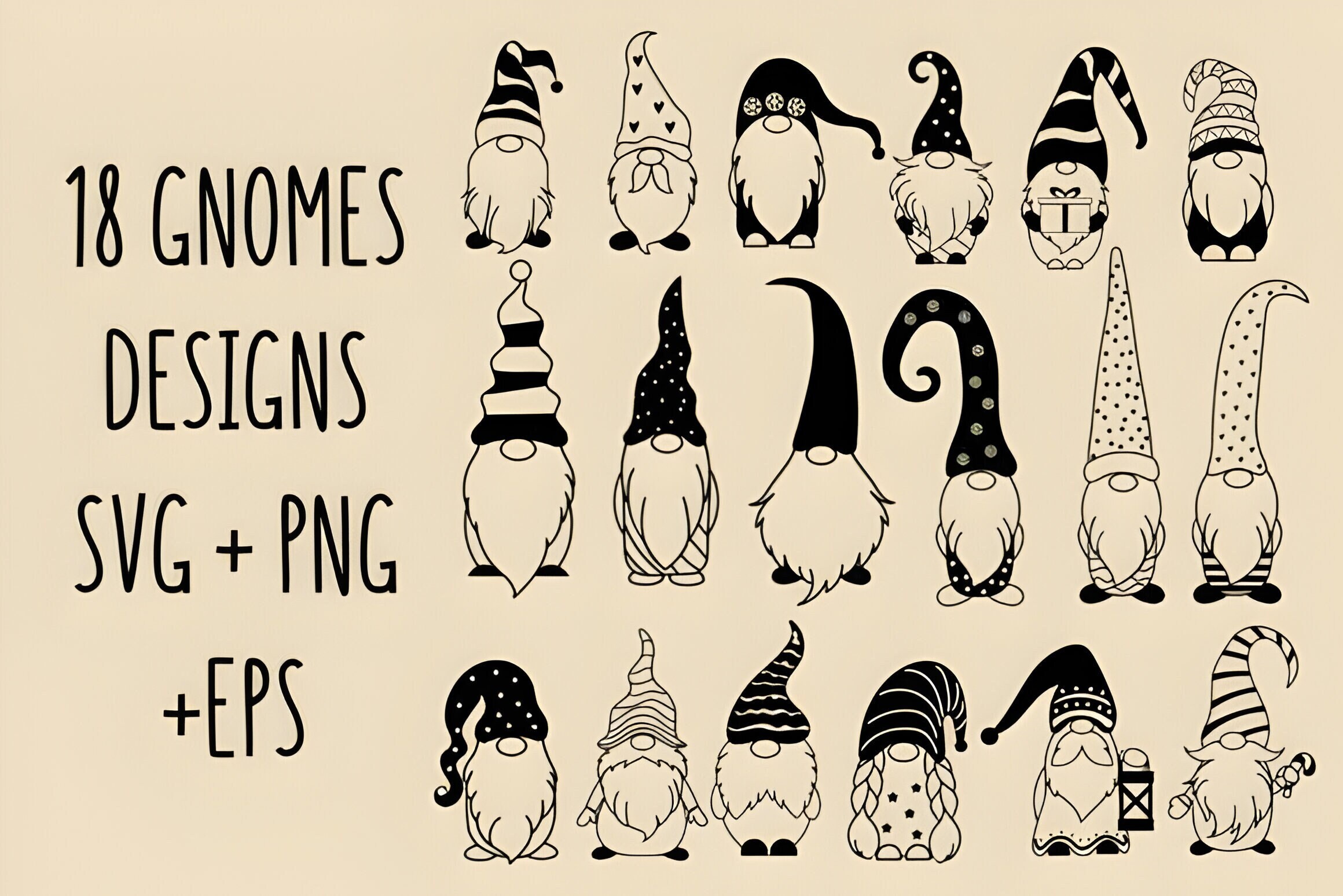 Christmas Gnome Bundle Svg, Gnomies Svg Cut File for Cricut, Christmas ...