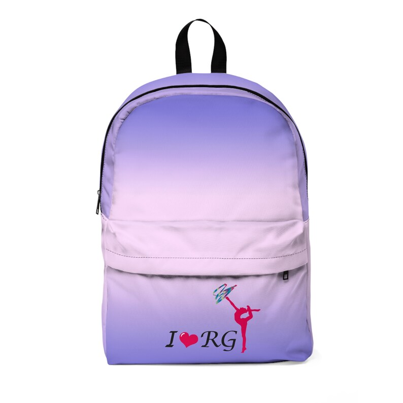 I Love Rhythmic Gymnastics Classic Backpack Pink Purple - Etsy