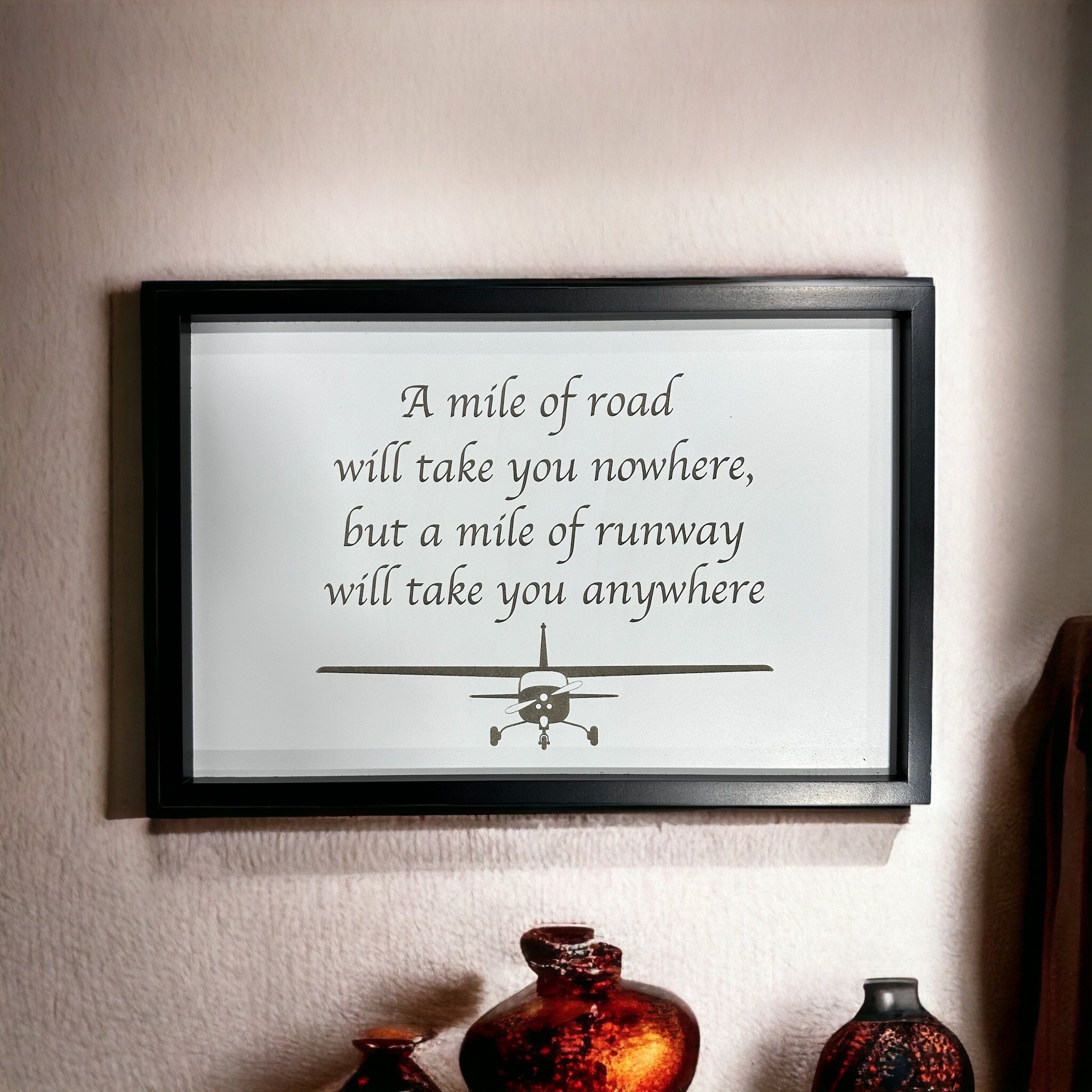 Airplane Hangar Sign | Aviation Lover Decor - Etsy