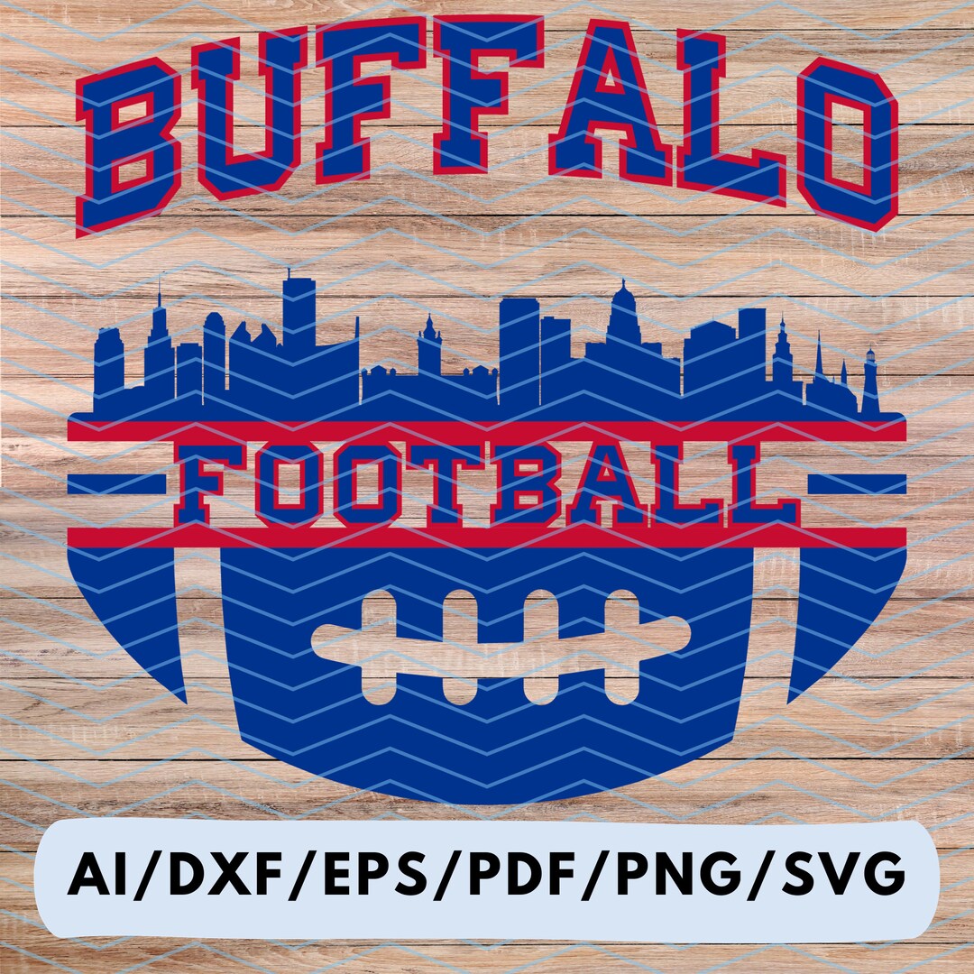 Buffalo Football, Buffalo City Skyline, New York Sports, Printing ...