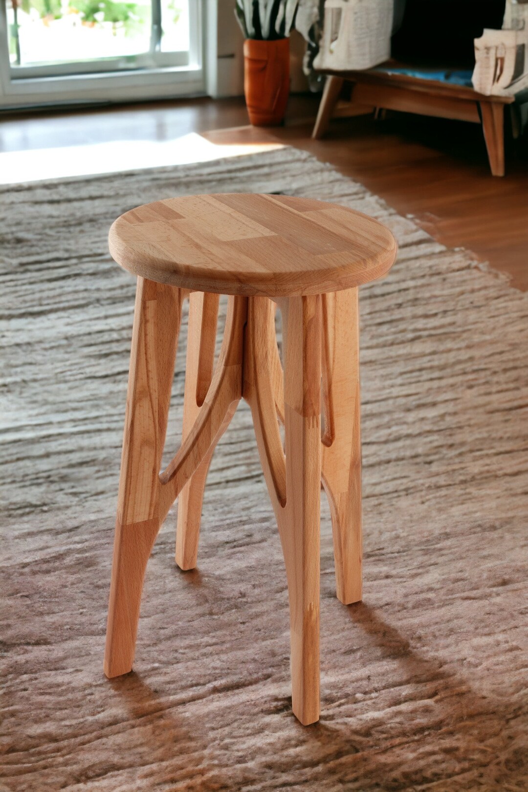 Disassembled Stool Portable Stool Small Wooden Stool.. - Etsy