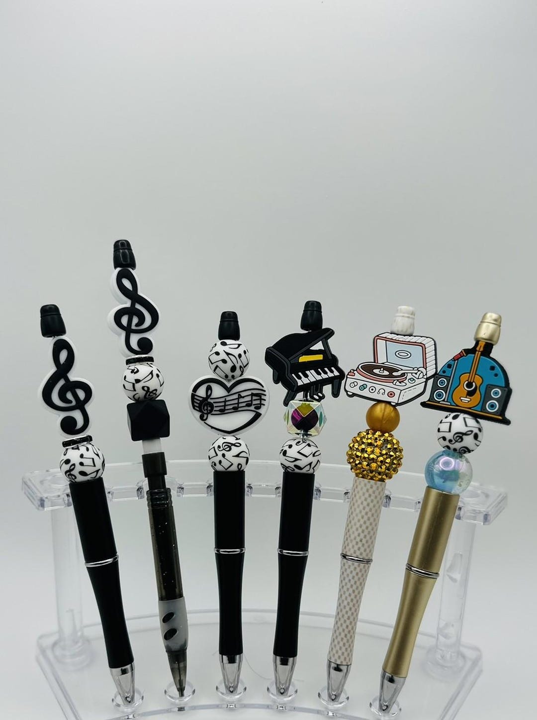 Music Note Pen, Piano Pen, Record Player Pen, Music Heart Pen - Etsy